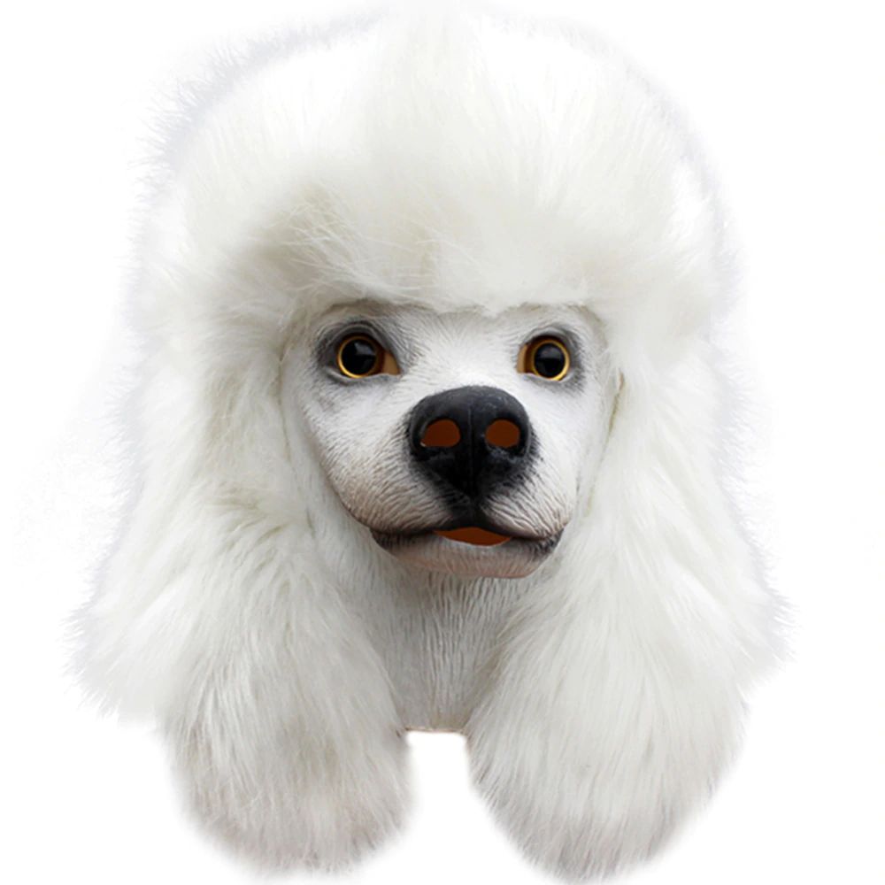 MASKA zwierzęca pies pudel rekwizyt na Halloween - 11254894283 ...