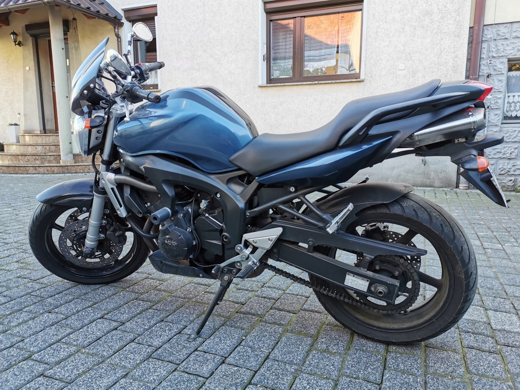 Yamaha FZ6n 2006r 600ccm 100KM niebieska - 9065615337 - oficjalne ...