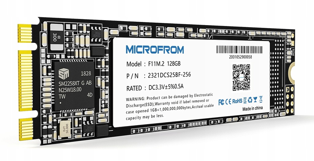 Dysk SSD MicroFrom F11 M.2 128GB SATA3 - 10766423272 - oficjalne ...