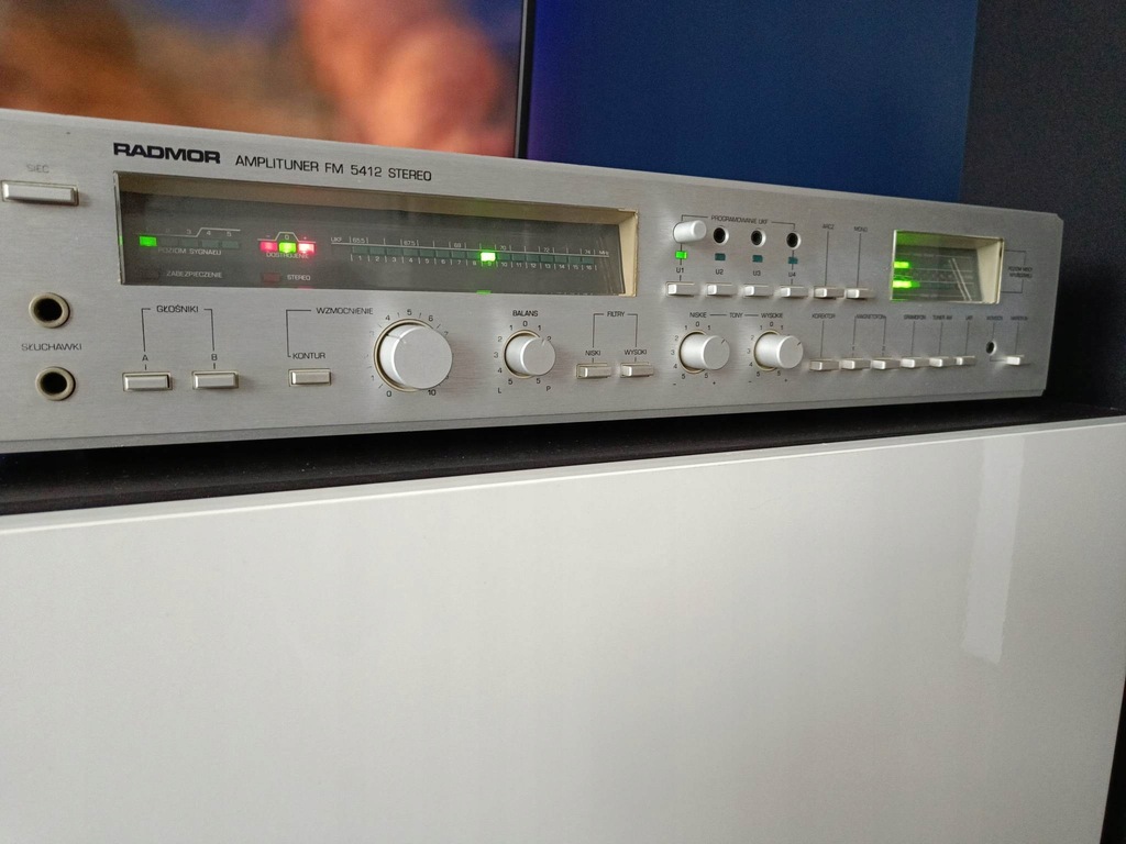 Amplituner Unitra Radmor 5412 2.0 srebrny - 13631388100 - oficjalne ...