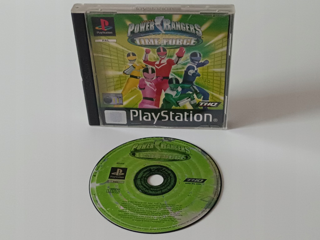 POWER RANGERS TIME FORCE psx ps1 bcm od 1zł - 13069069961 - oficjalne ...