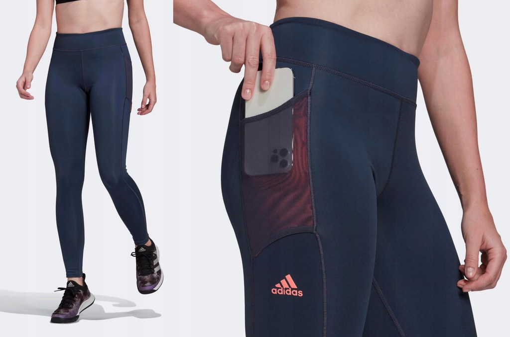 adidas Gameset HEAT.RDY Tennis Match Tights damskie legginsy tenisowe ...