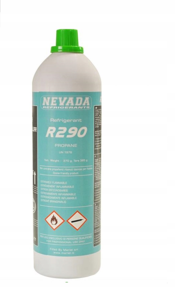 Czynnik chłodniczy R290 propan lodówek zamiennik - 7756374942 ...