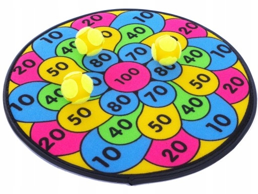 BEZPIECZNE RZUTKI GRA NA RZEPY TARCZA 3 PIŁKI - 7917217377 - oficjalne ...