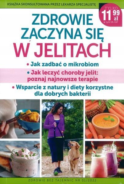 ZDROWIE BEZ TAJEMNIC -ZDROWIE ZACZYNA SIĘ W JELITA - 12145540661 - oficjalne archiwum Allegro