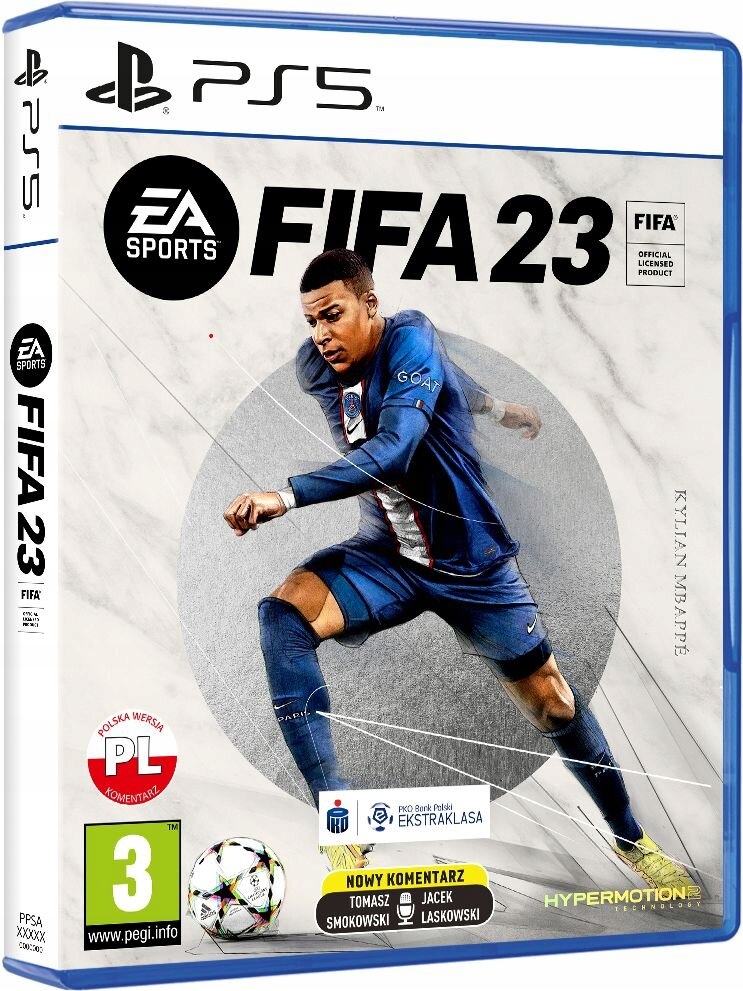 Gra FIFA 23 | PS5 | OKŁADKA PO POLSKU | FOLIA | PL - 12824659229 ...