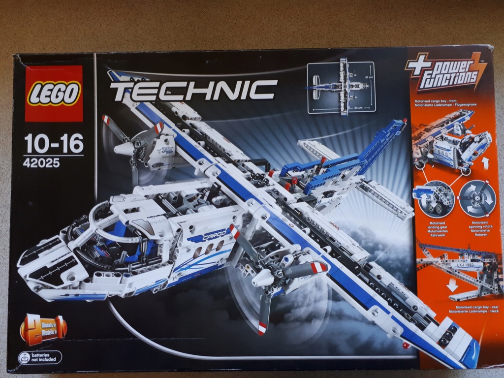 LEGO TECHNIC 42025 samolot lub łódź 2w1 . - 12217693747 - oficjalne ...