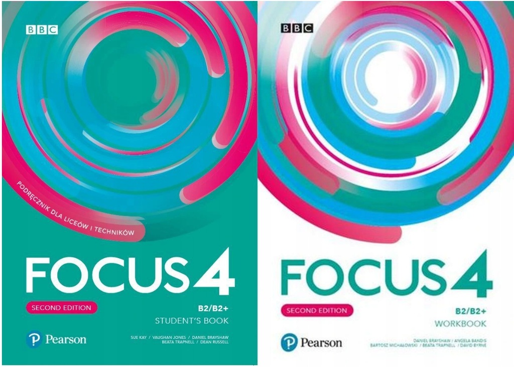 Angielski Focus 4 Second Edition SB+WB Pearson - 12405781094 - oficjalne archiwum Allegro