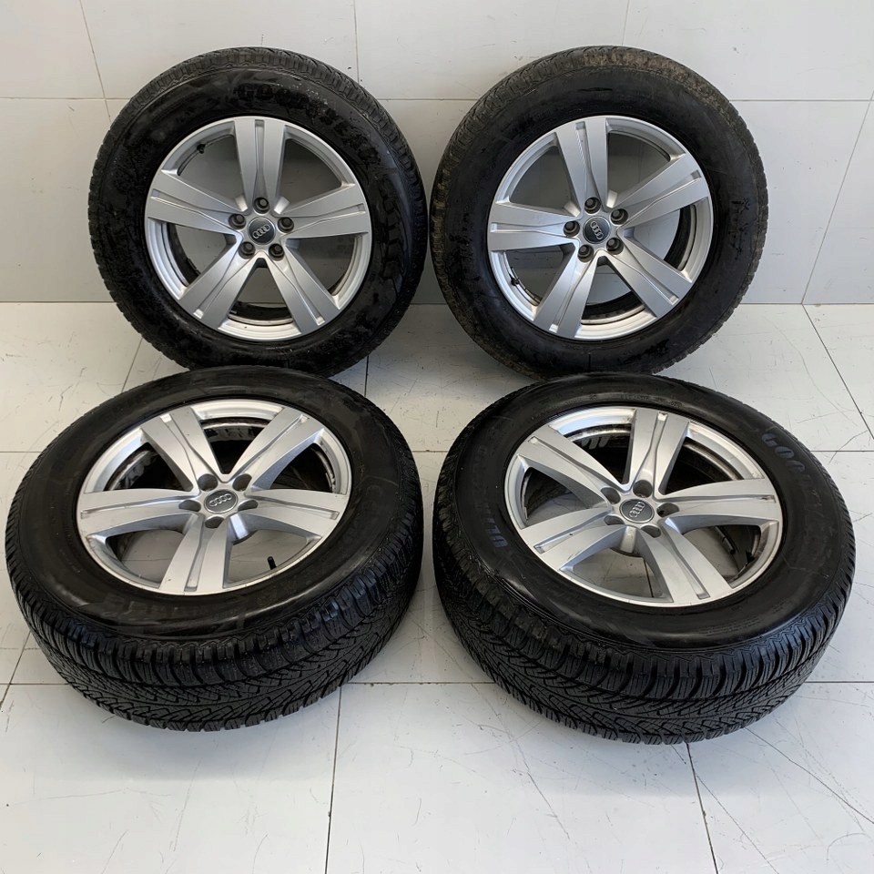 Felgi 18" kpl 4szt koła opony 255/60R18 Goodyear zima AUDI SQ7 Q8 Q7 4M 19r - 15151585104 ...