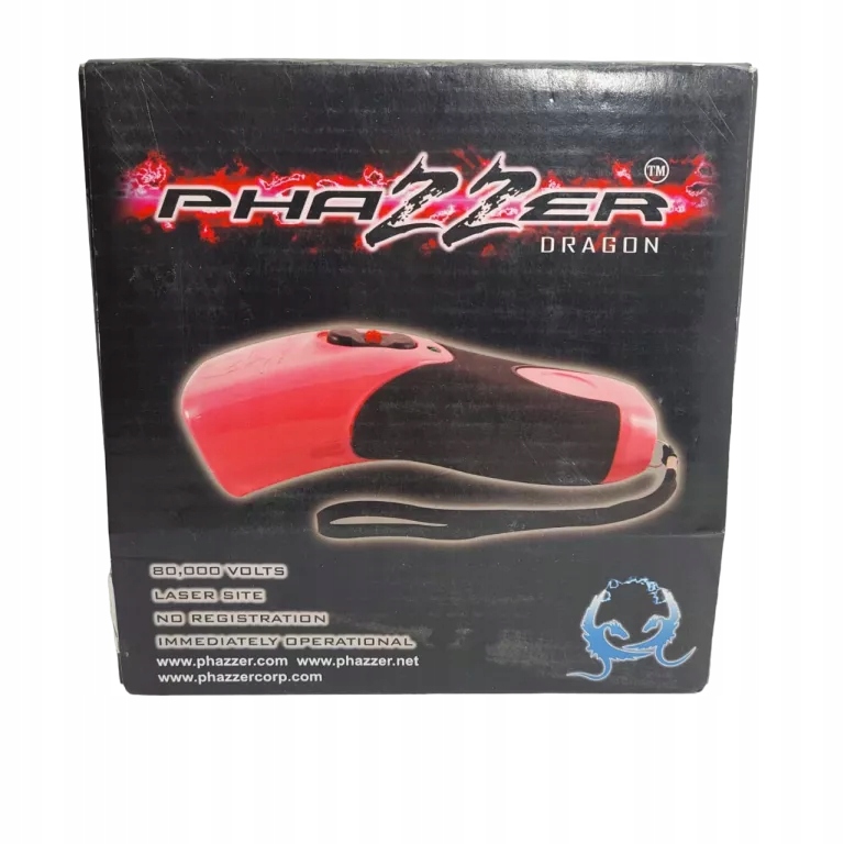 PARALIZATOR STRZELAJĄCY PHAZZER DRAGON - 13662278768 - oficjalne ...