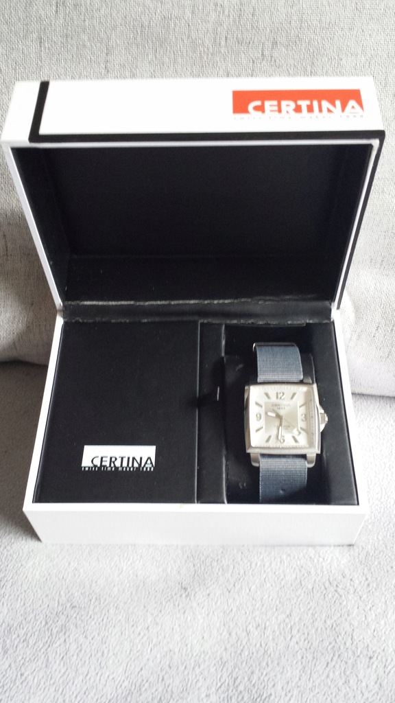 ZEGAREK CERTINA DS PODIUM SQUARE - 13128883046 - oficjalne archiwum Allegro