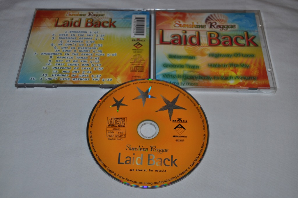 LAID BACK - SUNSHINE REGGAE THE BEST OF GREATEST HITS IDEAŁ CD ...