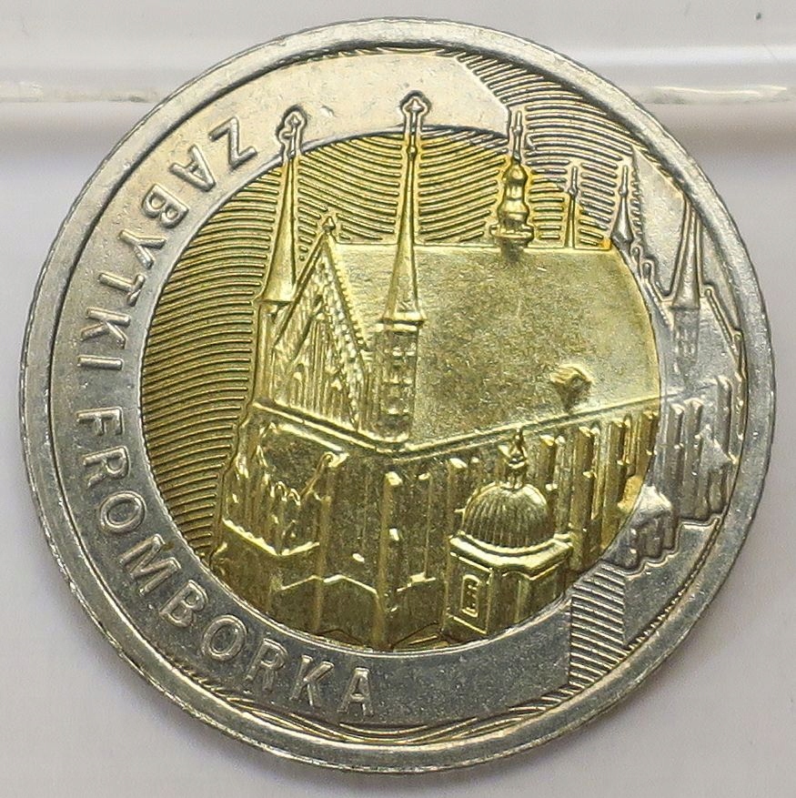 5 zł ZABYTKI FROMBORKA 2019 - 13642056931 - oficjalne archiwum Allegro