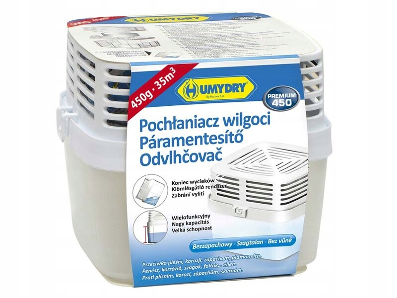 Humydry Humex Pochłaniacz wilgoci Premium 450 g - 12434355053 ...