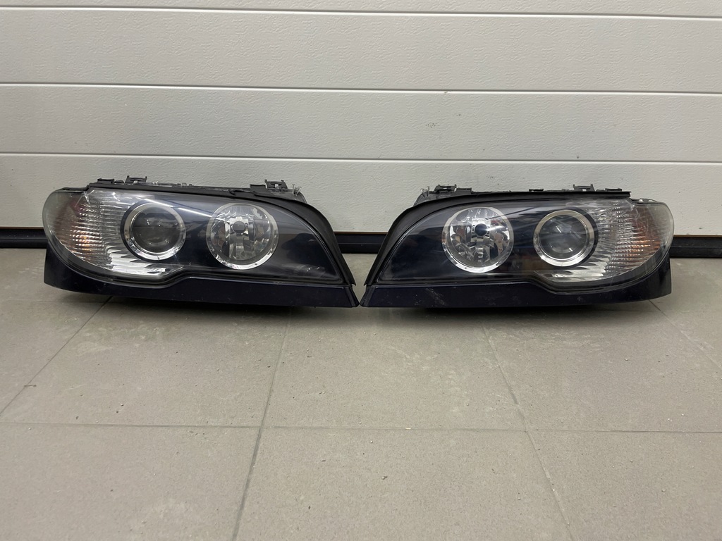BMW 3 E46 COUPE LIFT LAMPY PRZÓD EUROPA ZWYKŁA H7 - 13171906418 - oficjalne archiwum Allegro