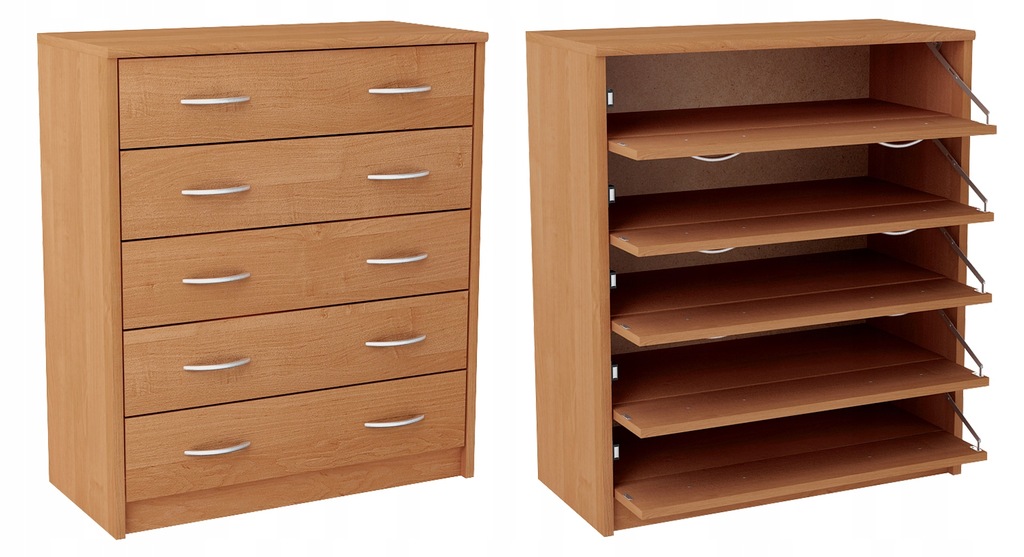 SZAFKA NA BUTY K022 KOLOR OLCHA KOMODA BESTSELLER - 9339944614 ...