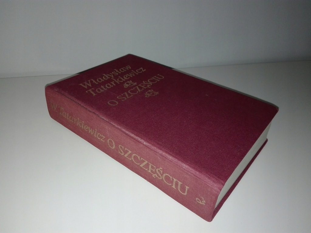 O szczęściu Władysław Tatarkiewicz PWN 1985r. DEF - 8086199182 - oficjalne archiwum Allegro