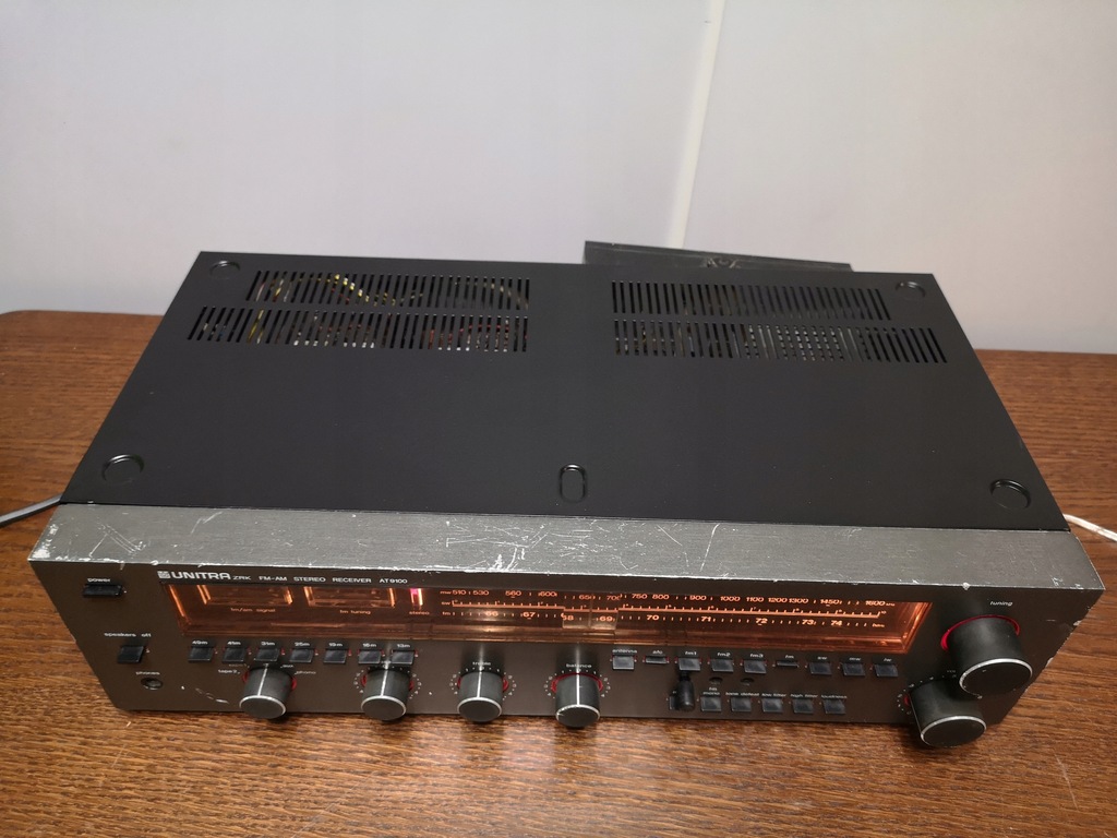 Amplituner Unitra ZRK AT9100 - 12303513823 - oficjalne archiwum Allegro