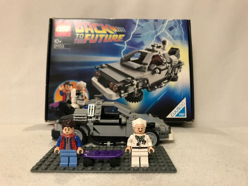 LEGO 21103 The DeLorean Time Machine Ideas UNIKAT - 7775913469 ...