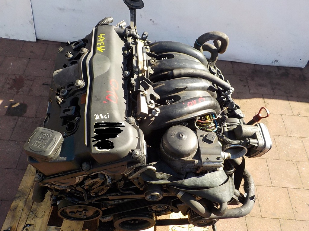 BMW E46 318I 2.0 143KM SILNIK N42B20A KOMPLETNY - 12739265770 ...