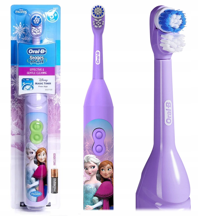 SZCZOTECZKA ELEKTRYCZNA ORAL-B FROZEN KRAINA LODU - 8865314380 - oficjalne archiwum Allegro