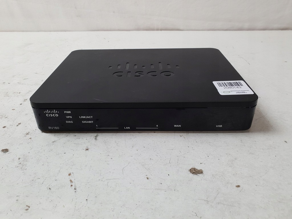 Cisco VPN Router RV160 (2080143) - 13934890561 - oficjalne archiwum Allegro