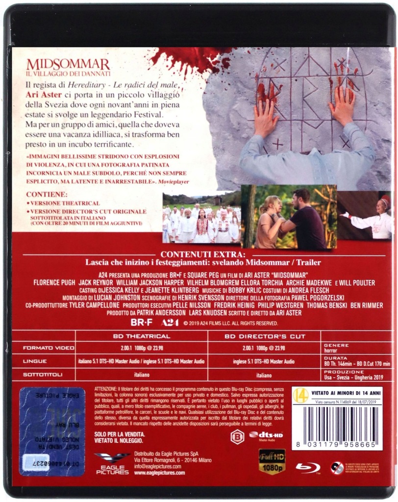 Купить MIDSOMMAR (СОЛНЕЧНОЕ МАР. В БЕЛЫЙ ДЕНЬ) (2XBLU-RAY)+(: отзывы ...