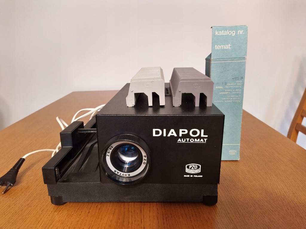 Rzutnik do slajdów DIAPOL Automat - 13719987745 - oficjalne archiwum ...