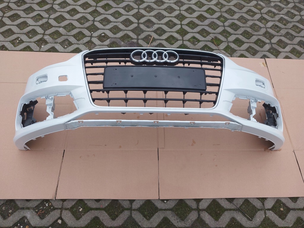 ZDERZAK PRZÓD AUDI A3 S3 8V5 S LINE SEDAN SPRYSKI ORYGINAŁ - 15136634488 - oficjalne archiwum ...