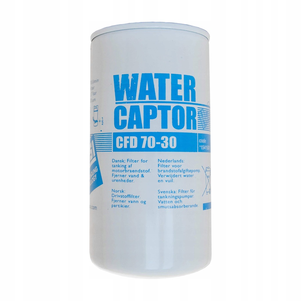 Filtr paliwa separator wody 70l/min CFD70-30 - 11705412742 - oficjalne ...