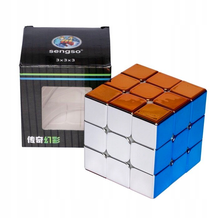 Kostka SengSo Metallic 3x3 Magnetic Stickerless - 16320464485 ...
