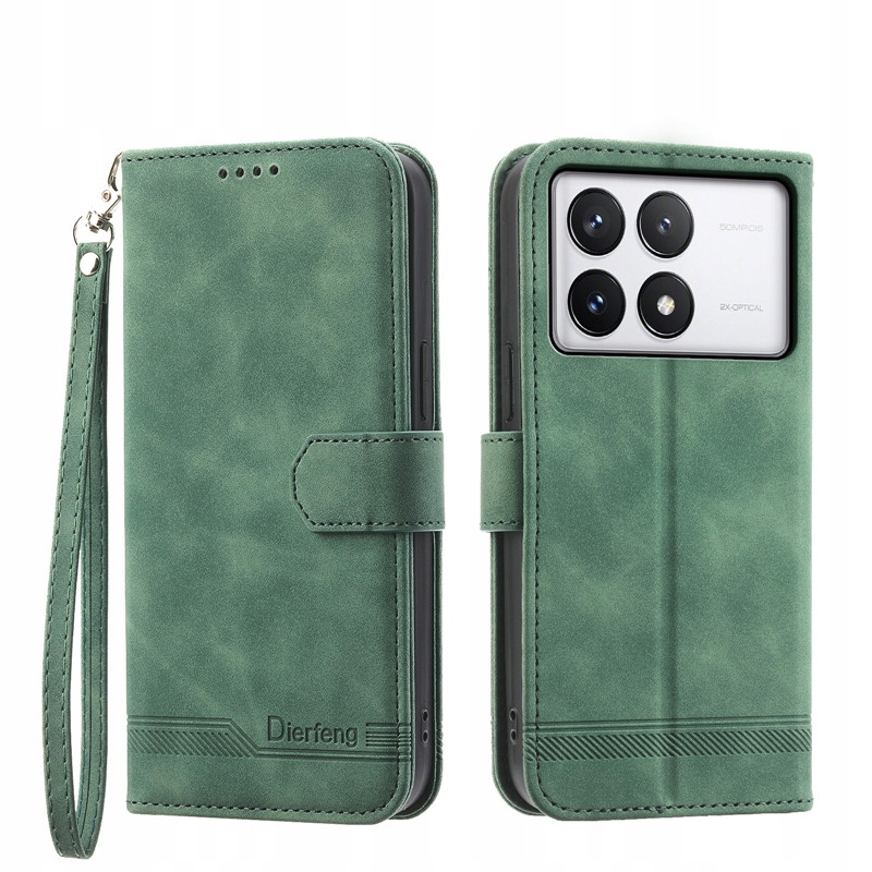 For Xiaomi POCO X6 Pro 5G PU Leather Retro Matte Wallet Case With Lanyard - 15332159389 ...