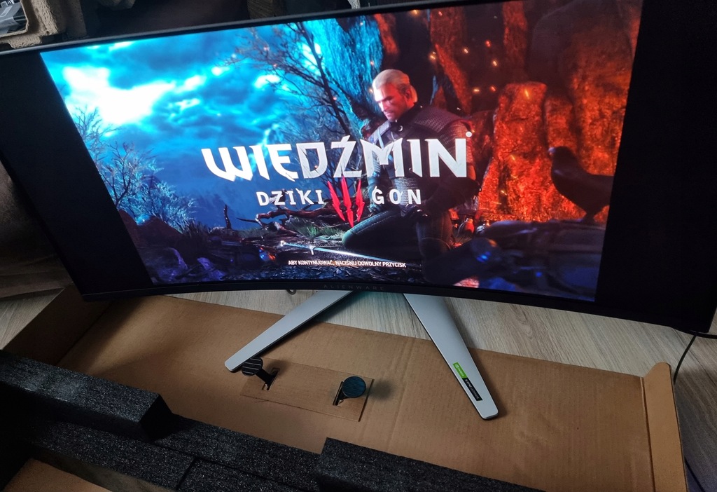 Alienware AW3423DW QD-OLED HDR 21:9 175Hz - 13121039328 - oficjalne ...