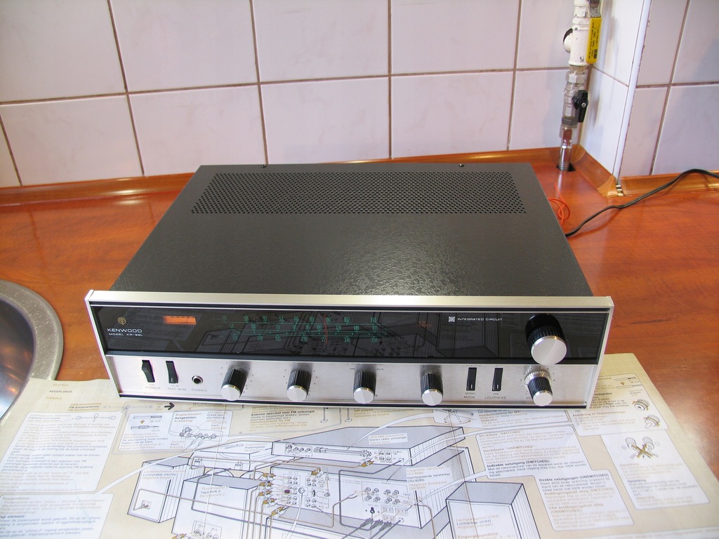KENWOOD Model KR-33L / Amplituner 70s ''Jak Nowy'' - 13356272080 ...