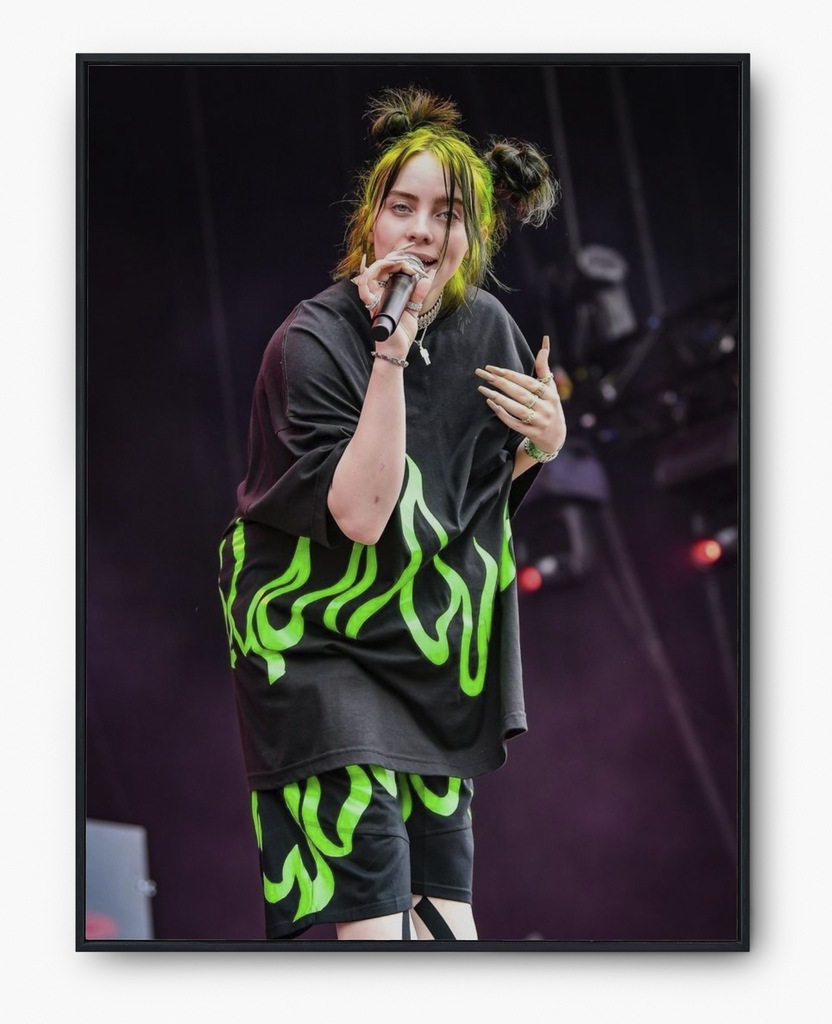 Plakat na ścianę A3 (30x40) IMP-BILLIE EILISH 09 - 11936829157 - oficjalne archiwum Allegro