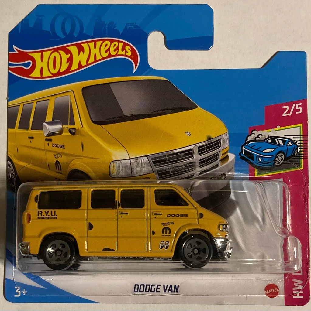HOT WHEELS DODGE VAN - 12990789807 - oficjalne archiwum Allegro