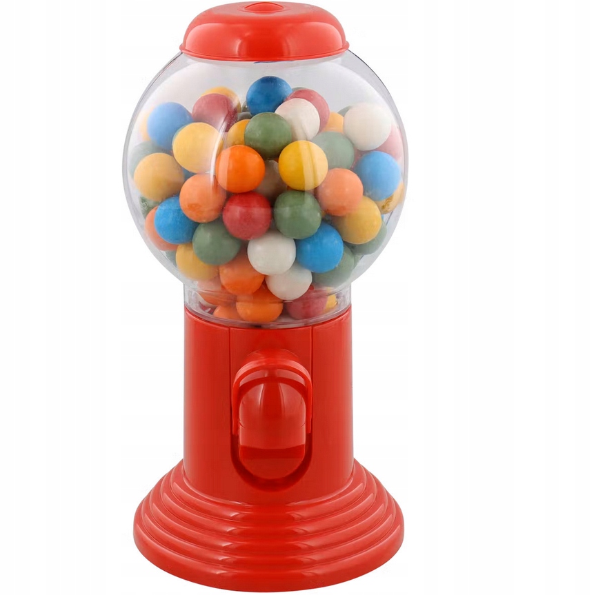 Automat z Gumą Maszyna Dozownik Gum do Żucia 300g - 12571047343 ...