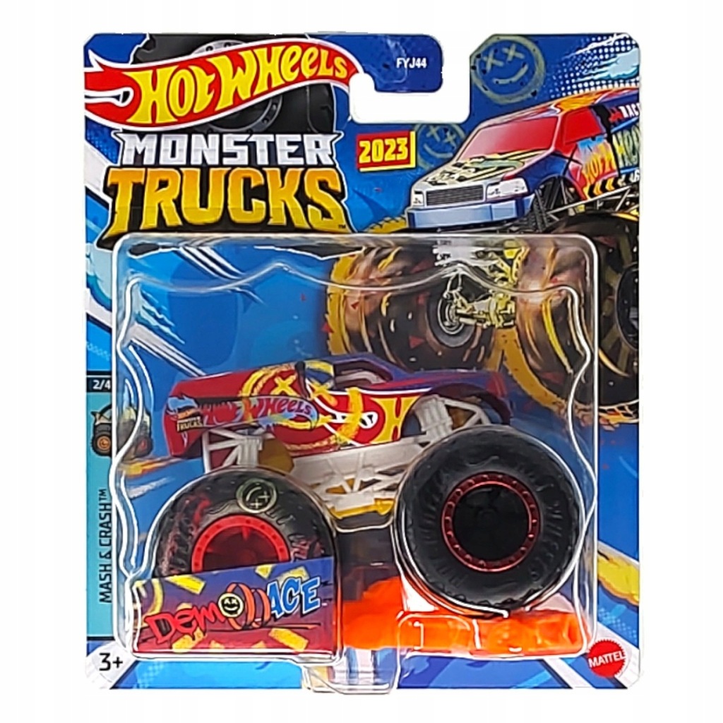 HOT WHEELS MONSTER TRUCK DEMO ACE - 15194532414 - oficjalne archiwum ...
