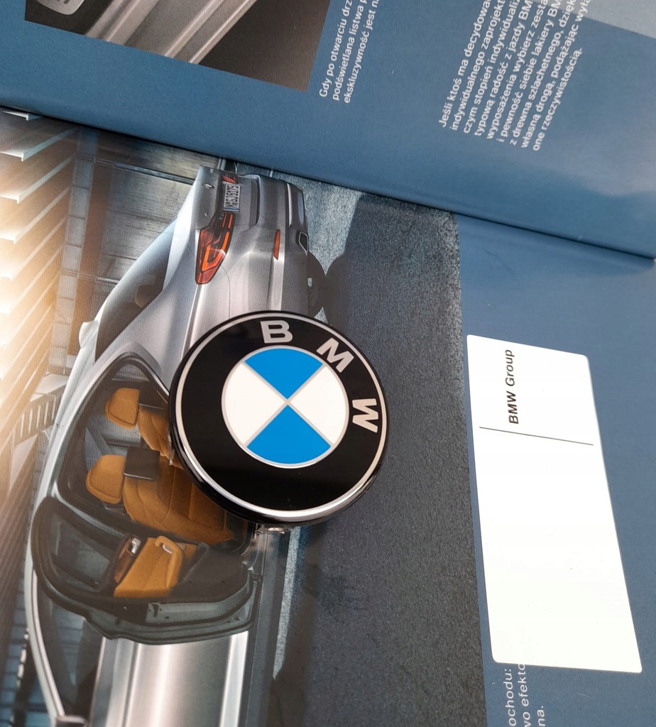 ZNACZEK LOGO W KIEROWNICĘ BMW BMW E39 M PAKIET - 11083099872 ...