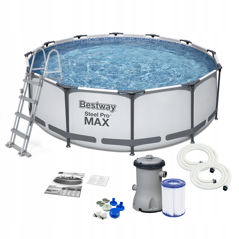 BESTWAY 56418 Basen ogrodowy stelazowy 366x100 9w1 - 13585039609 ...