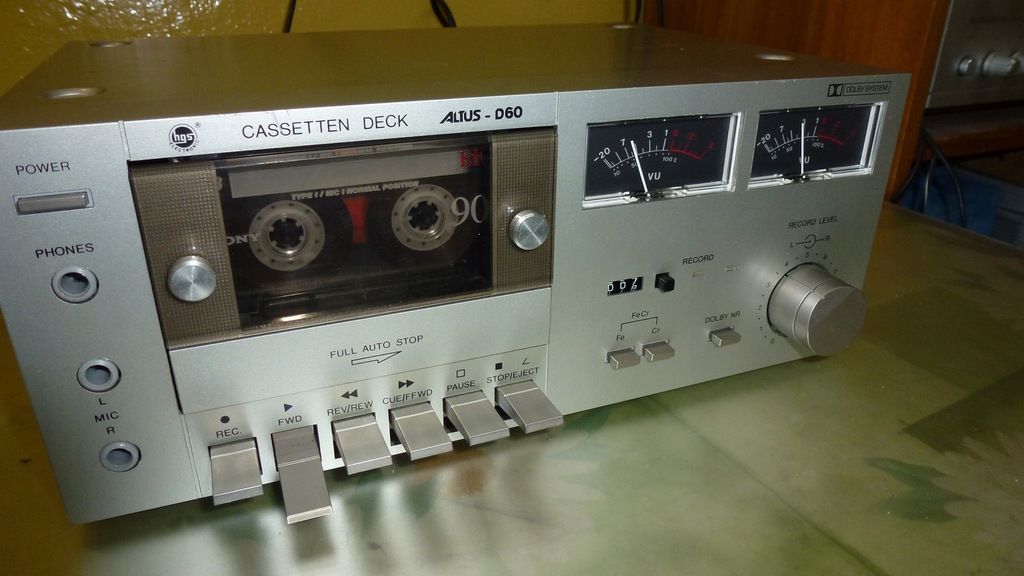 ALTUS D60 deck UNITRA ZRK - 10015058913 - oficjalne archiwum Allegro