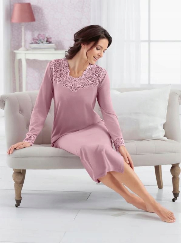 WASCHEPUR KOSZULA NOCNA RÓŻOWA 40/42 - 14756618324 - oficjalne archiwum ...