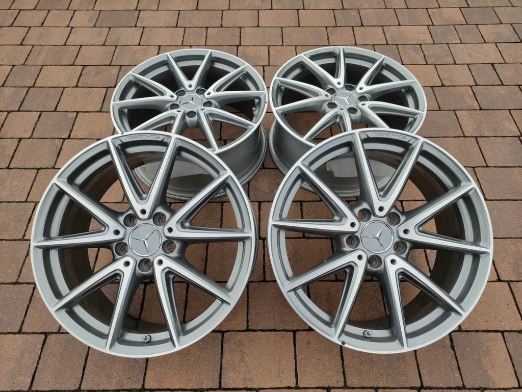 Mercedes A-Klasa W176 AMG felgi alu 18 8J ET48 - 13142859138 - oficjalne archiwum Allegro