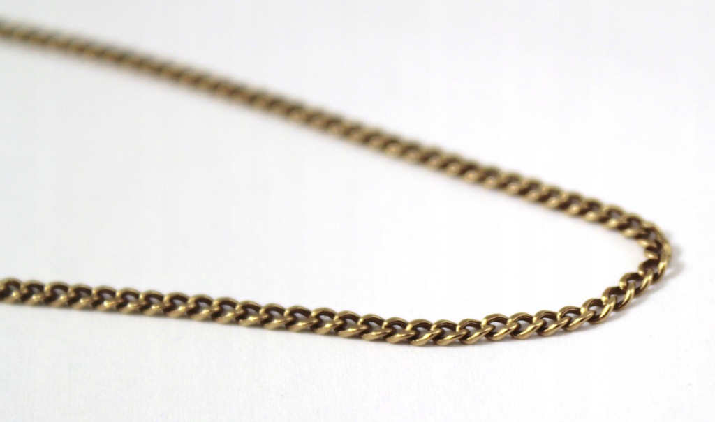 Piękny Złoty łańcuszek p585 2,25g 52cm - 14634823971 - oficjalne archiwum Allegro