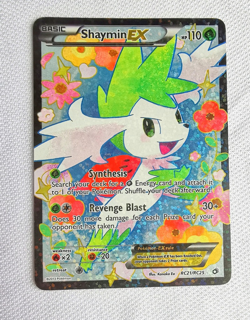 Pokemon TCG Shaymin EX RC21/RC25 Black & White - 13425967770 ...