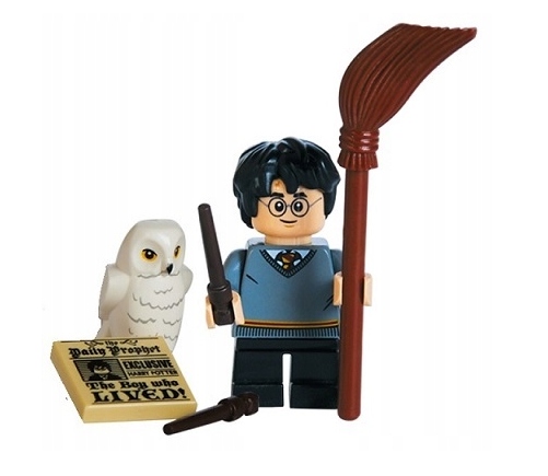 LEGO FIGURKA HARRY POTTER + SOWA HEDWIGA - 9393083978 - oficjalne ...