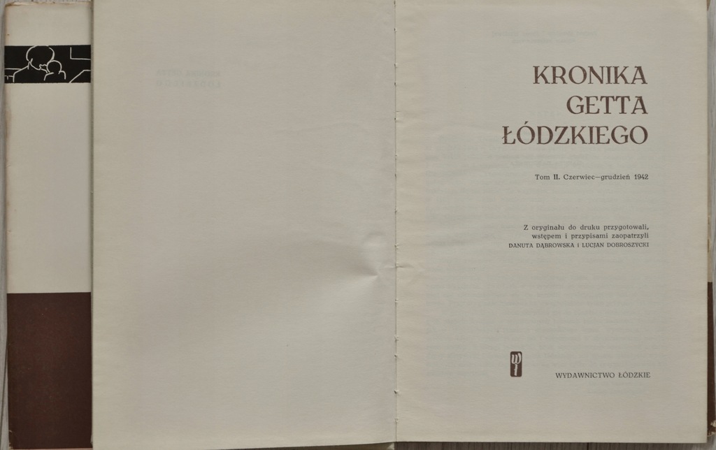 Kronika getta łódzkiego Tom 1-2 - 13649224314 - oficjalne archiwum Allegro