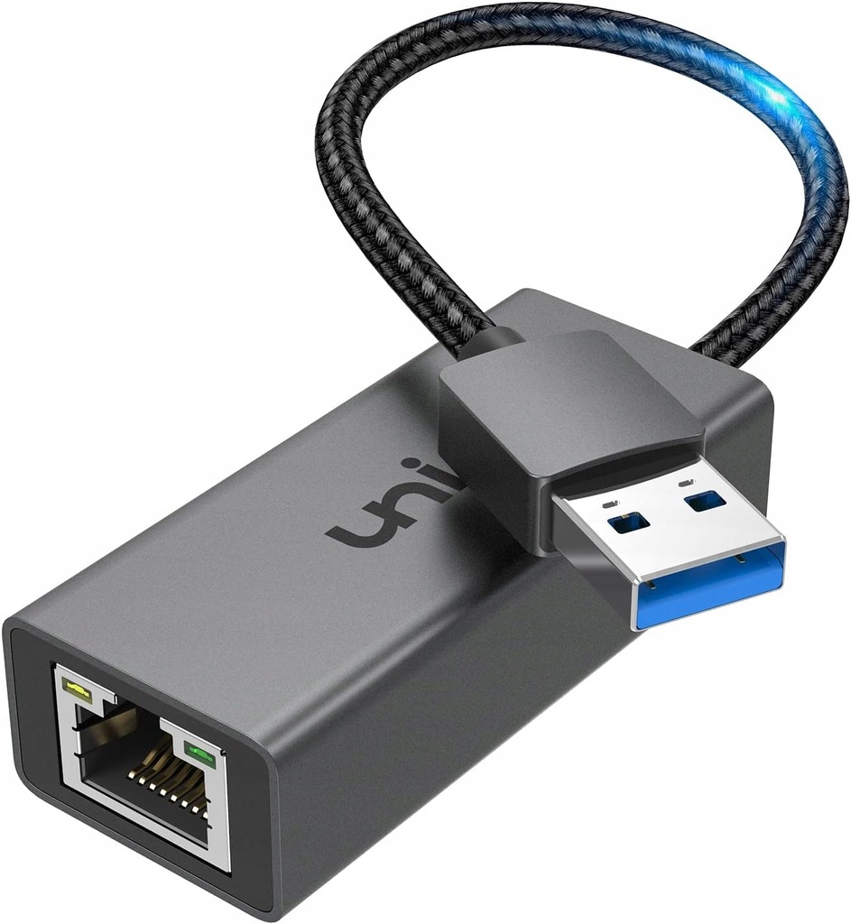 Adapter Przejściówka Ethernet LAN RJ45 na USB 3.0 - 13947128155 ...
