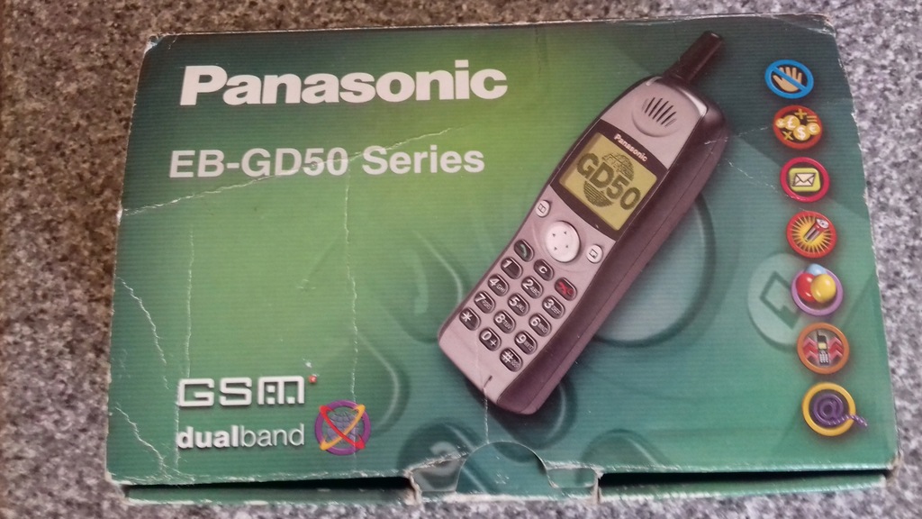 PANASONIC EB-GD50 - KOMPLET - NÓWKA - 11378093784 - oficjalne archiwum ...