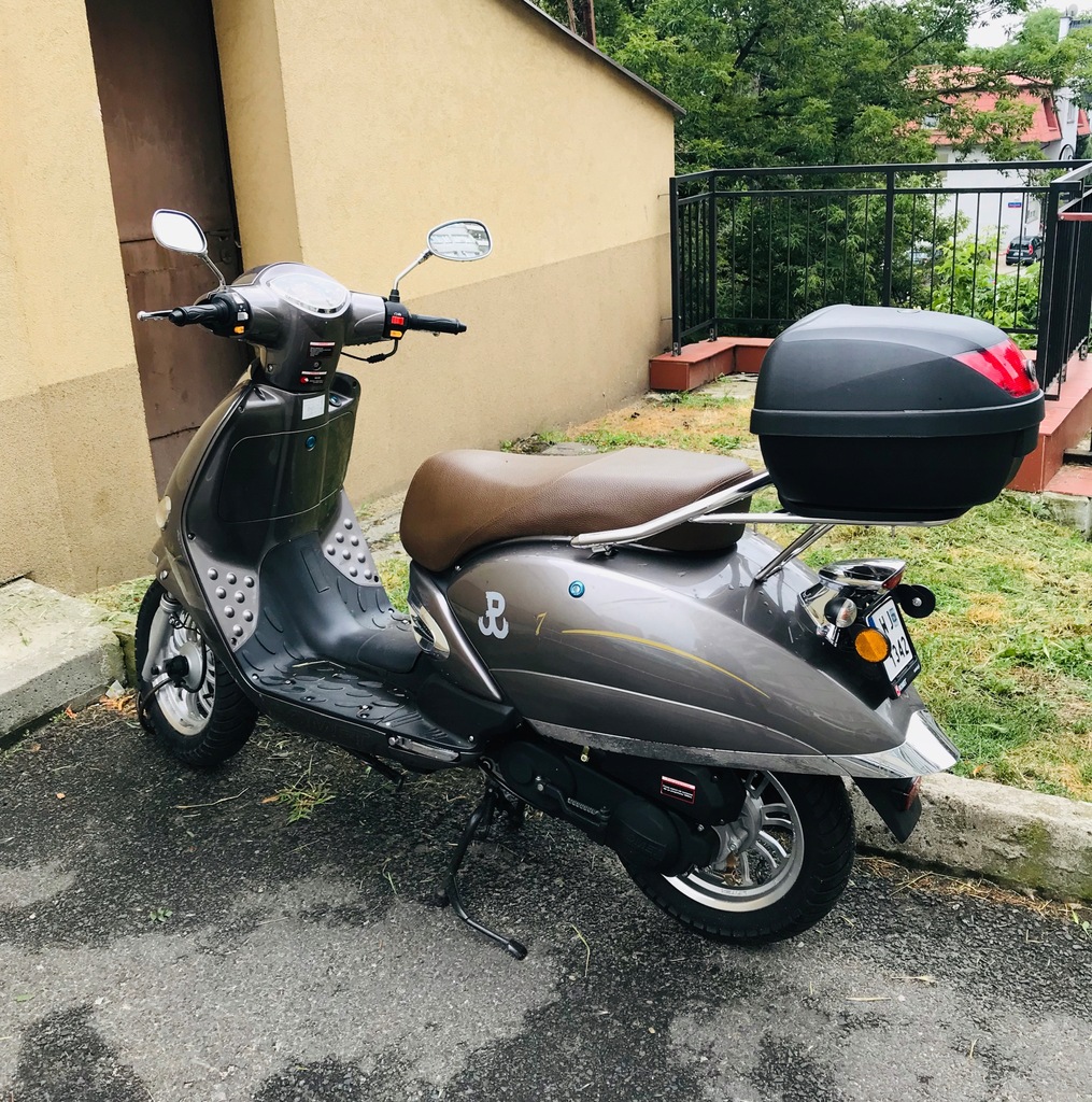 Skuter Romet Retro 7 - 8344053612 - oficjalne archiwum Allegro